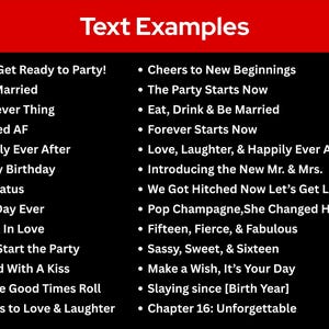 Custom Wedding Reception / Party Entrance Sign, VIP Bottle Service Sign ...