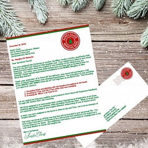 Elf Naughty Letter From the North Pole, Bad Elf, Naughty Elf, Elf on ...