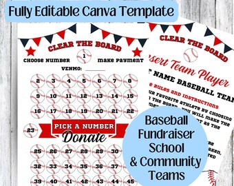 Dance Fundraiser Clear the Board Pick A Date to Donate Black Out My ...