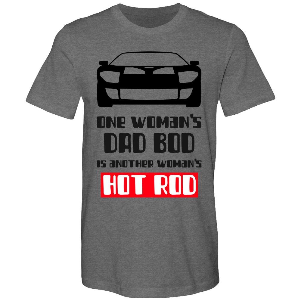 Dad Bod Hot Rod T-shirt Black Print - Etsy