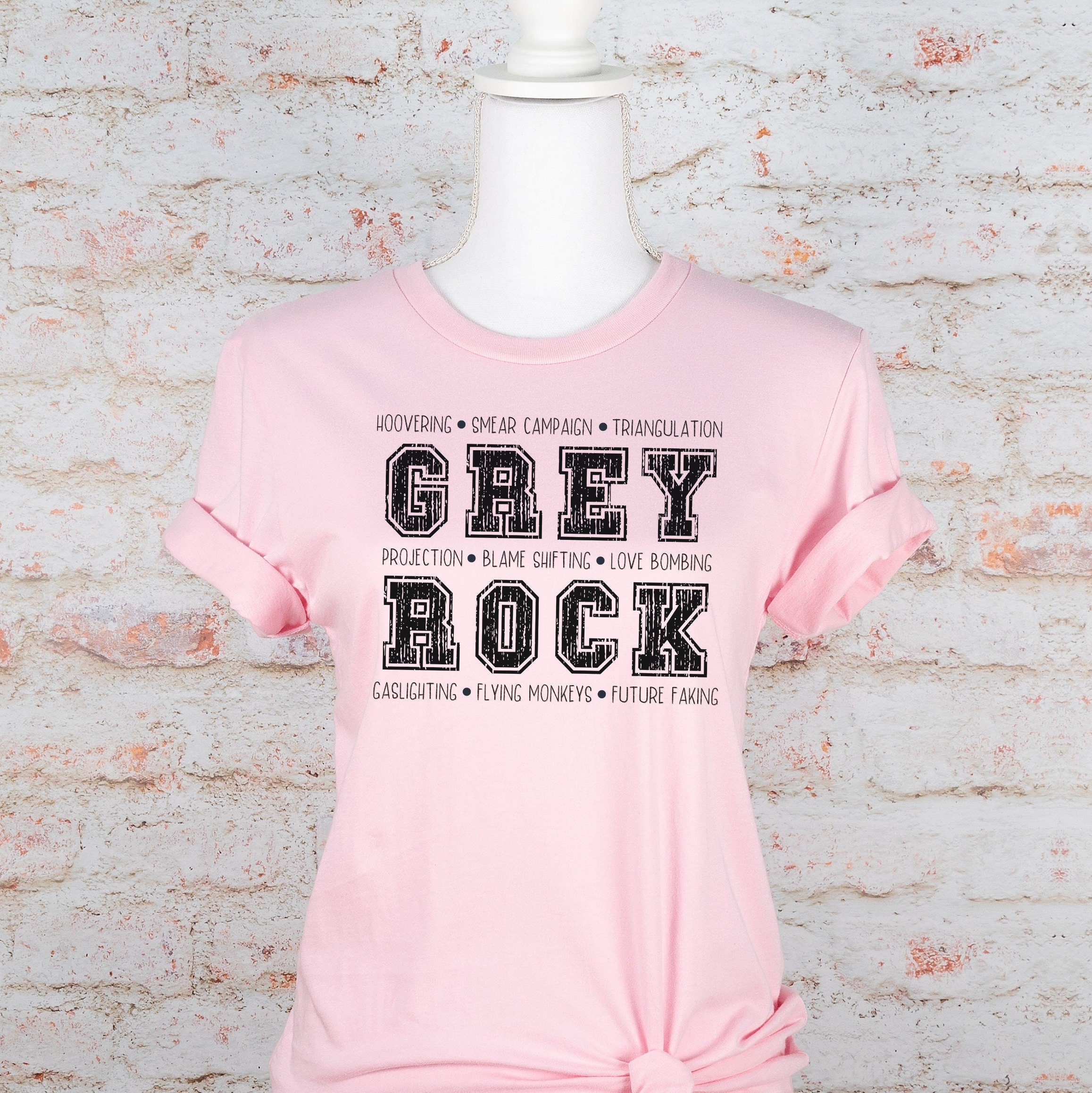 Grey Rock T-shirt | Repel the Narcissist | Narcissist Survivor | Npd ...