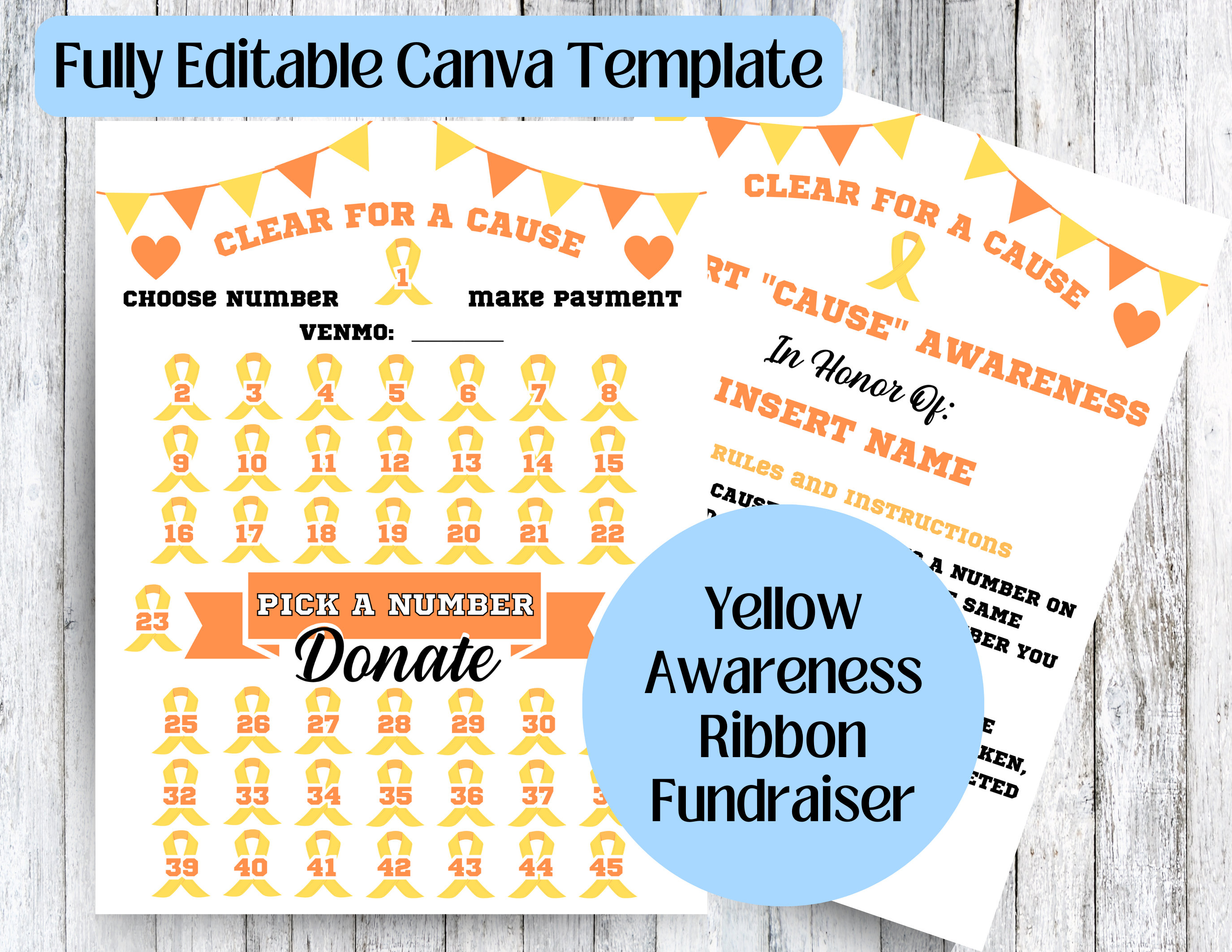 Clear for A Cause Clear the Board Fundraiser | Pick A Date to Donate ...