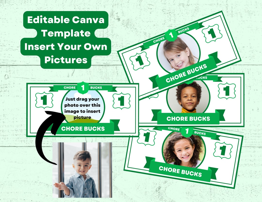 Chore Bucks Printable, Behavior Bucks, Student Teacher Reward Classroom ...