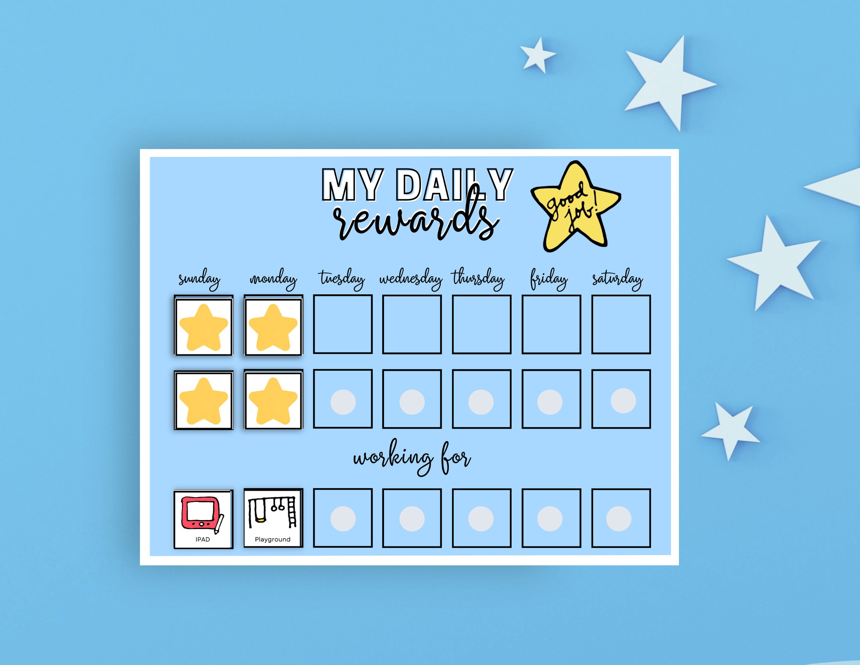 Chore Chart for Boys | Responsibility Chart | Home School Kids Routine ...