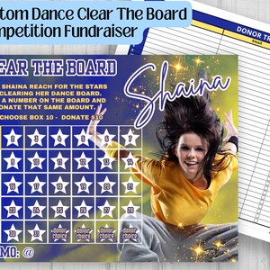 Clear the Board Dance Custom Photo Fundraiser | Pick A Date to Donate ...