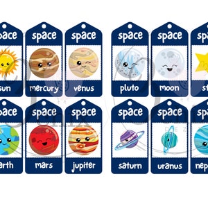 Space Busy Tags | Pre-school Cards | Autism Resources | Special Needs ...