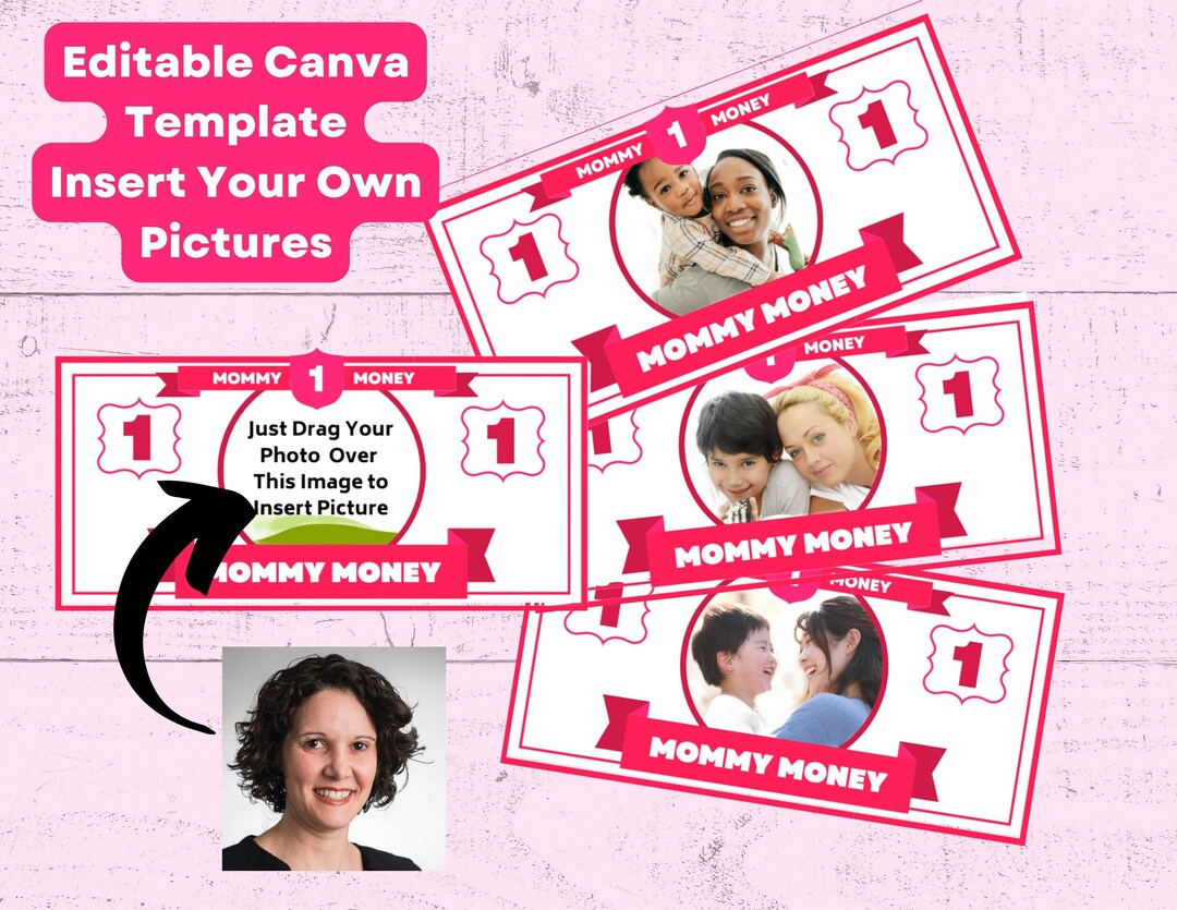 Mommy Bucks Editable, Behavior, Chore Bucks, Student Teacher Reward ...