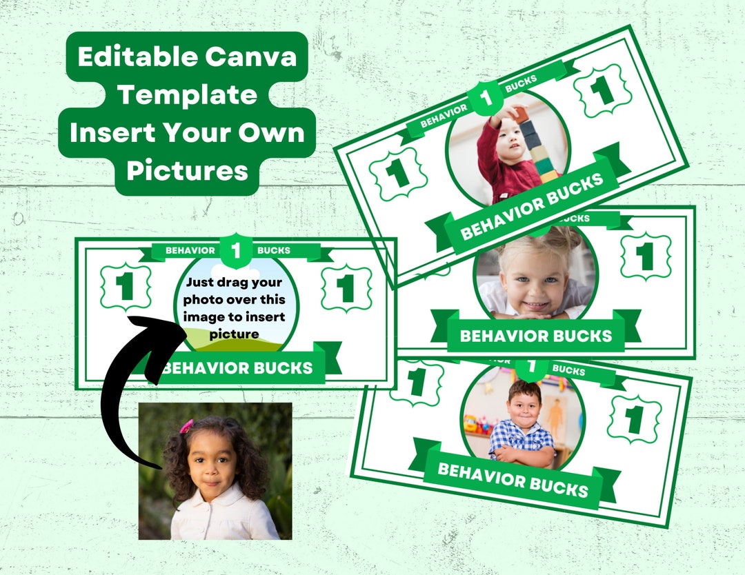 Behavior Bucks | Consequence Autism | Reward System | Healthy Habits ...