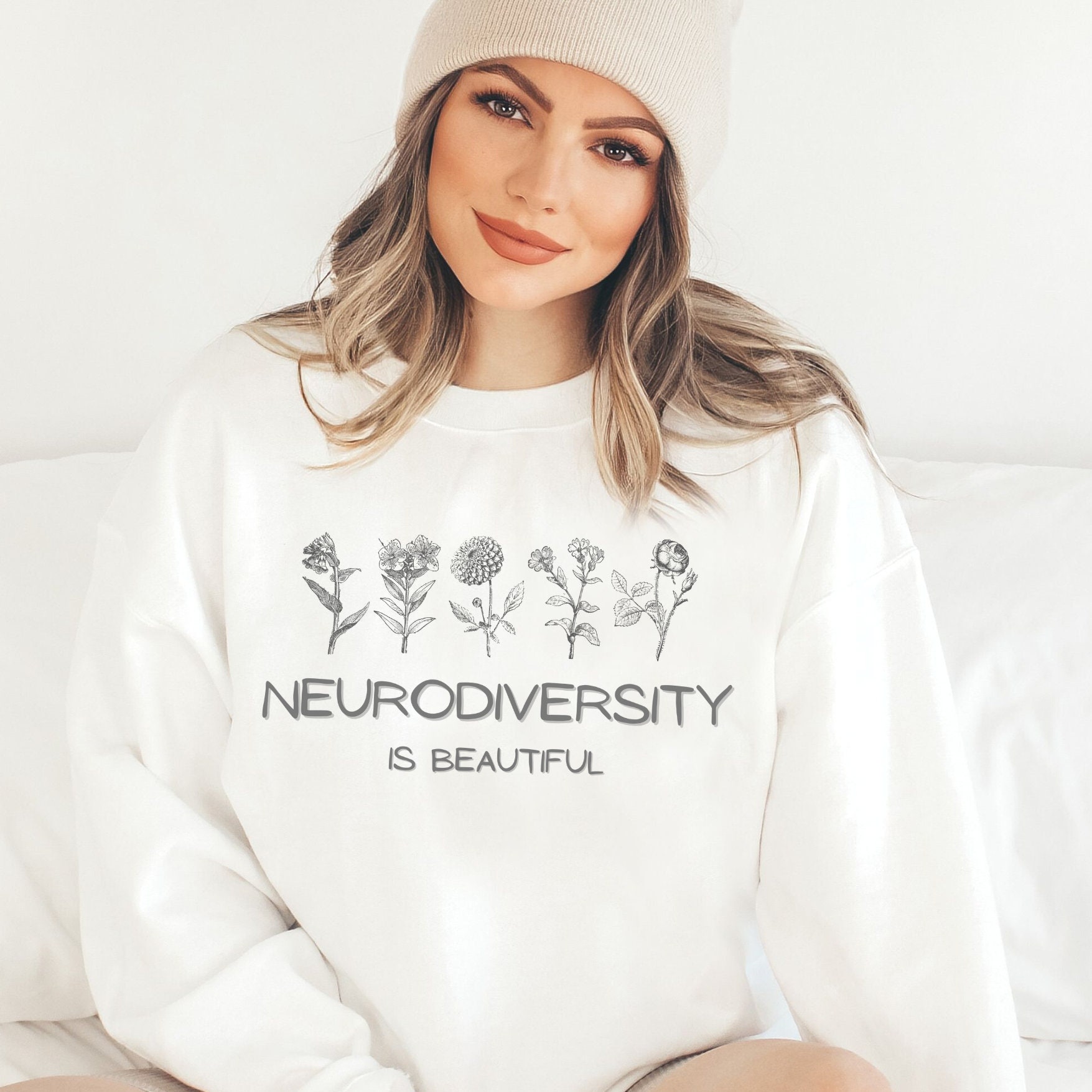 Neurodiversity is Beautiful Sweatshirt, Infinity Symbol, Neurodiversity ...