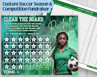 SOCCER FUNDRAISER Editable Digital Download Pick a Date - Etsy