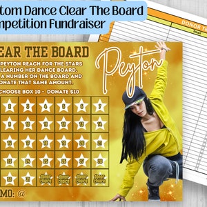 Clear the Board Dance Custom Photo Fundraiser | Pick A Date to Donate ...