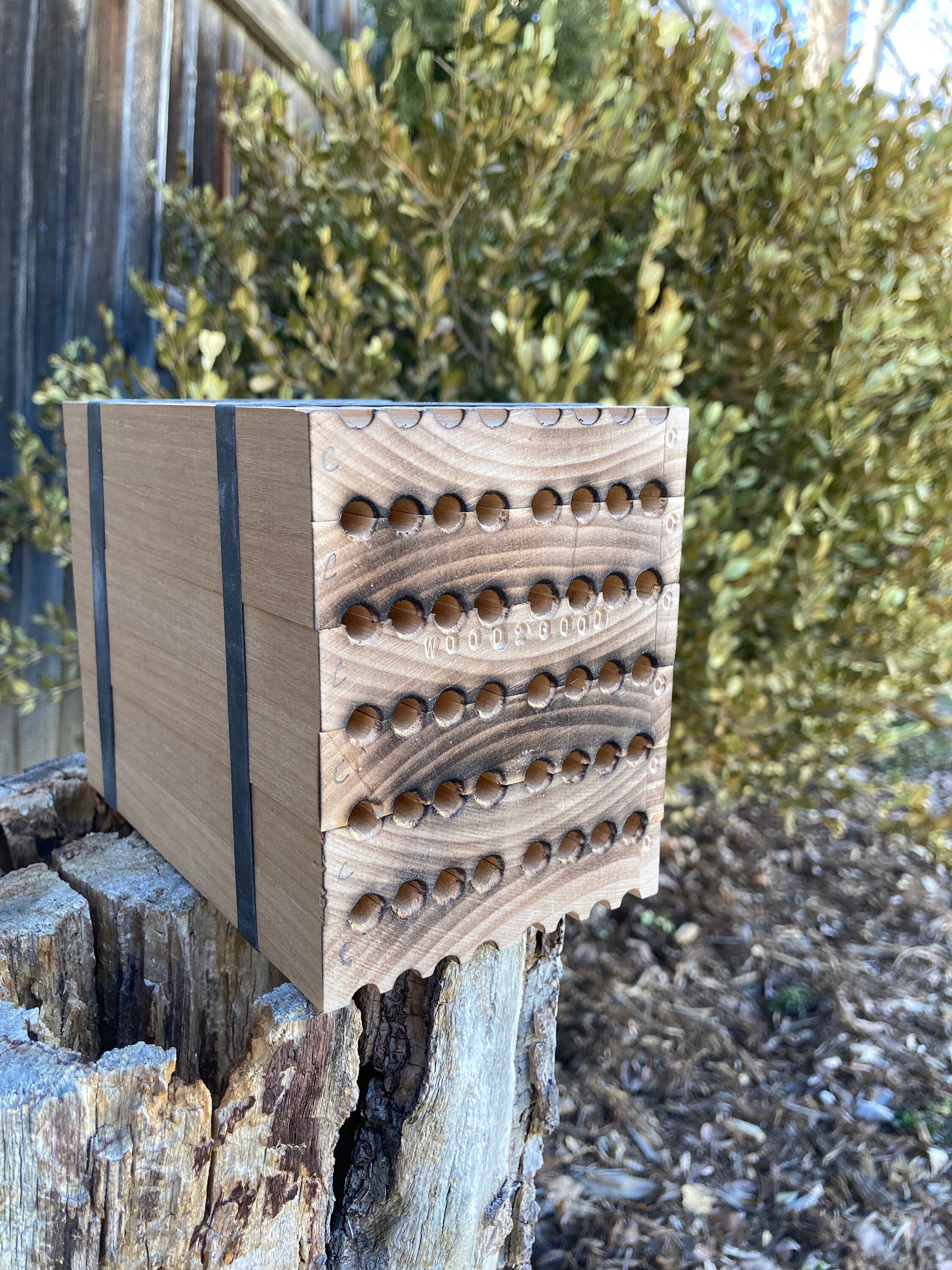 Leaf Cutter Bee Nesting Insert - Etsy