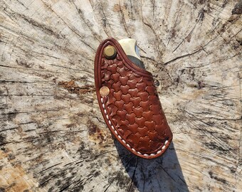 Quick Draw Buck 110 Folding Hunter Knife Sheath - Horizontal Carry - Etsy