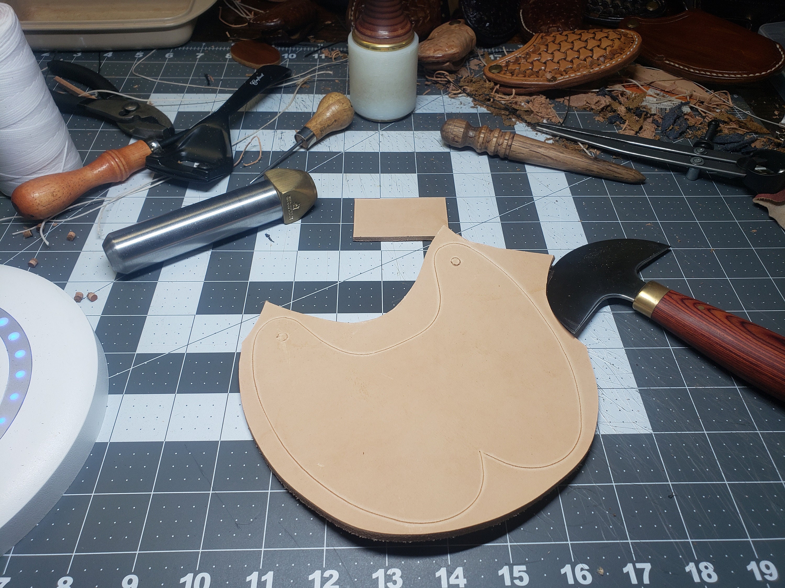 Quick Draw Buck 110 Folding Hunter Knife Sheath Horizontal Carry - Etsy