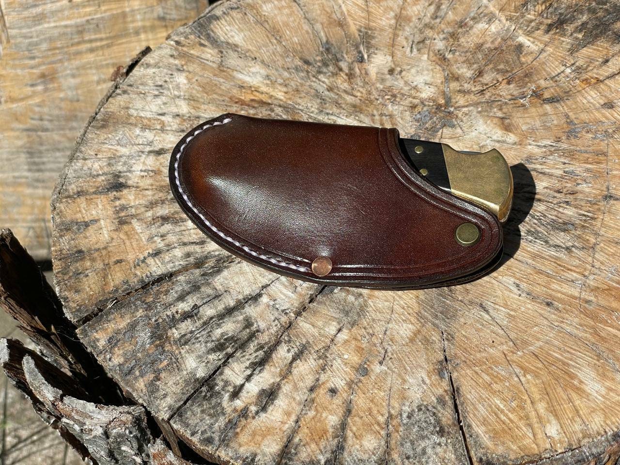 Quick Draw Buck 110 Folding Hunter Knife Sheath - Horizontal Carry - Etsy