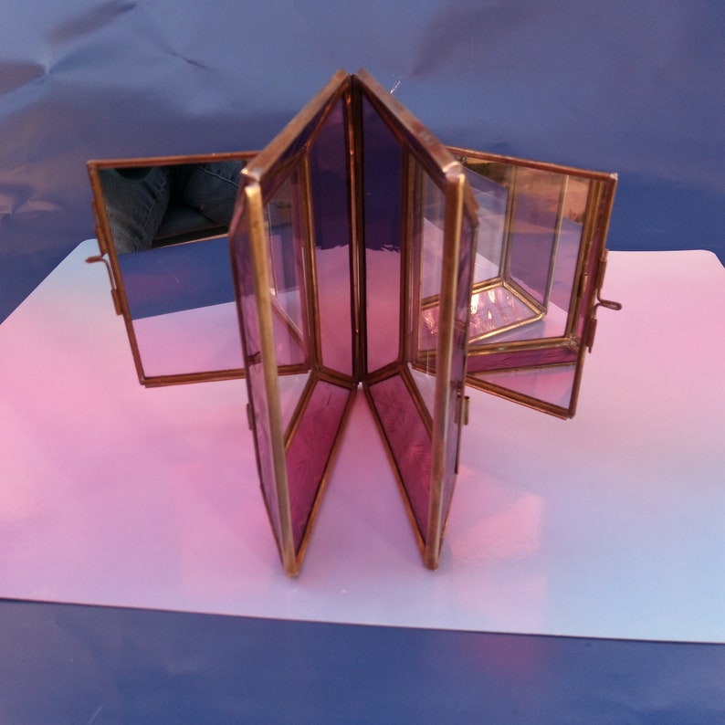 Vintage Trinket Display Box - Etsy