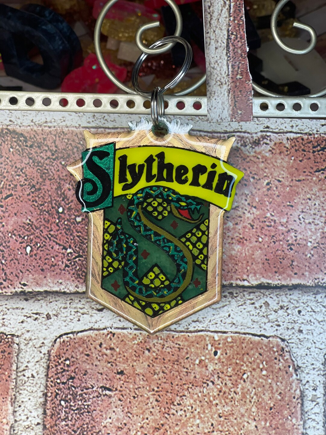 Harry Potter Inspired: Hogwarts House Placements Keychains - Etsy