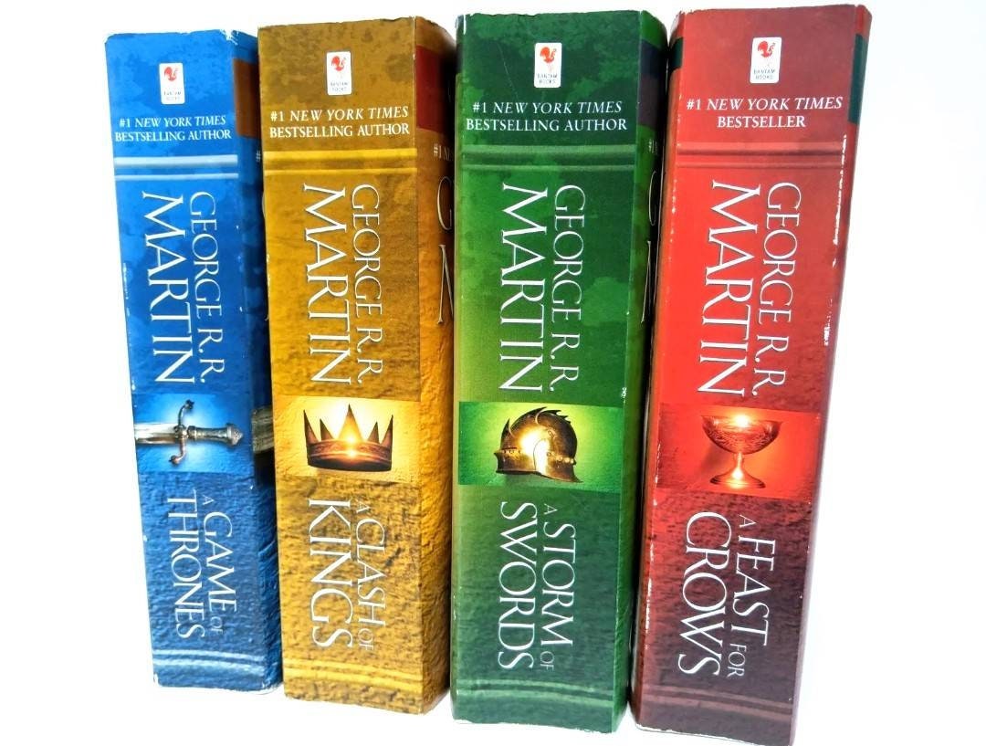 2011 A Game of Thrones Book Set Four Books George R.R. Martin Bantam ...
