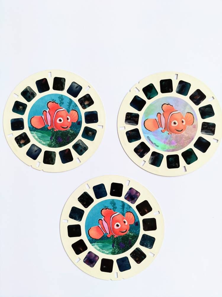 2004 FINDING NEMO Disney Pixar Mattel View-master 3 Reels - Etsy