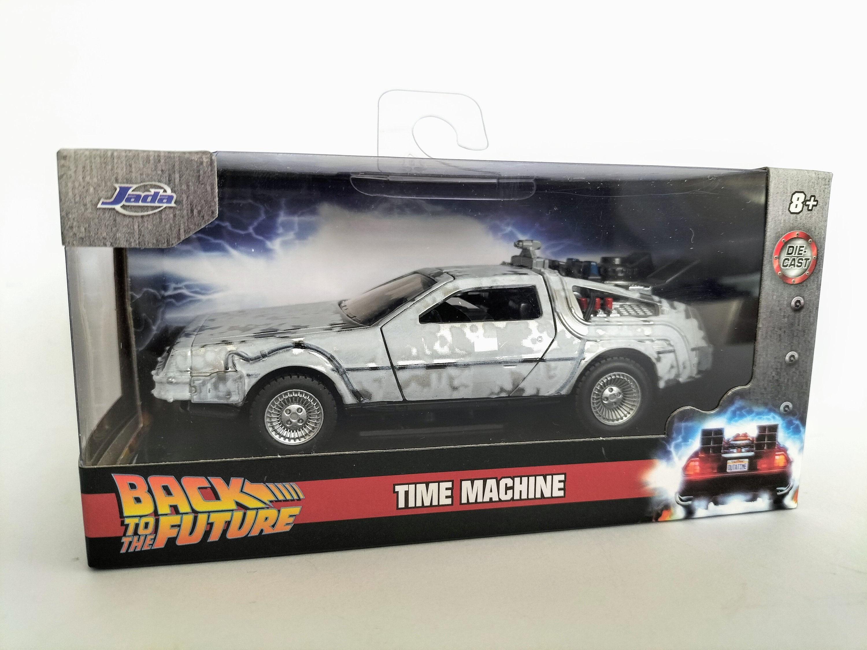 Jada Back to the Future Delorean TIME MACHINE Part 1 / Part 2 / Part 3 ...