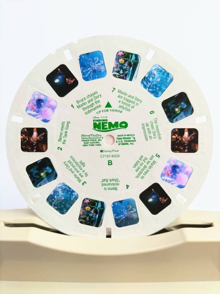 2004 FINDING NEMO Disney Pixar Mattel View-master 3 Reels - Etsy