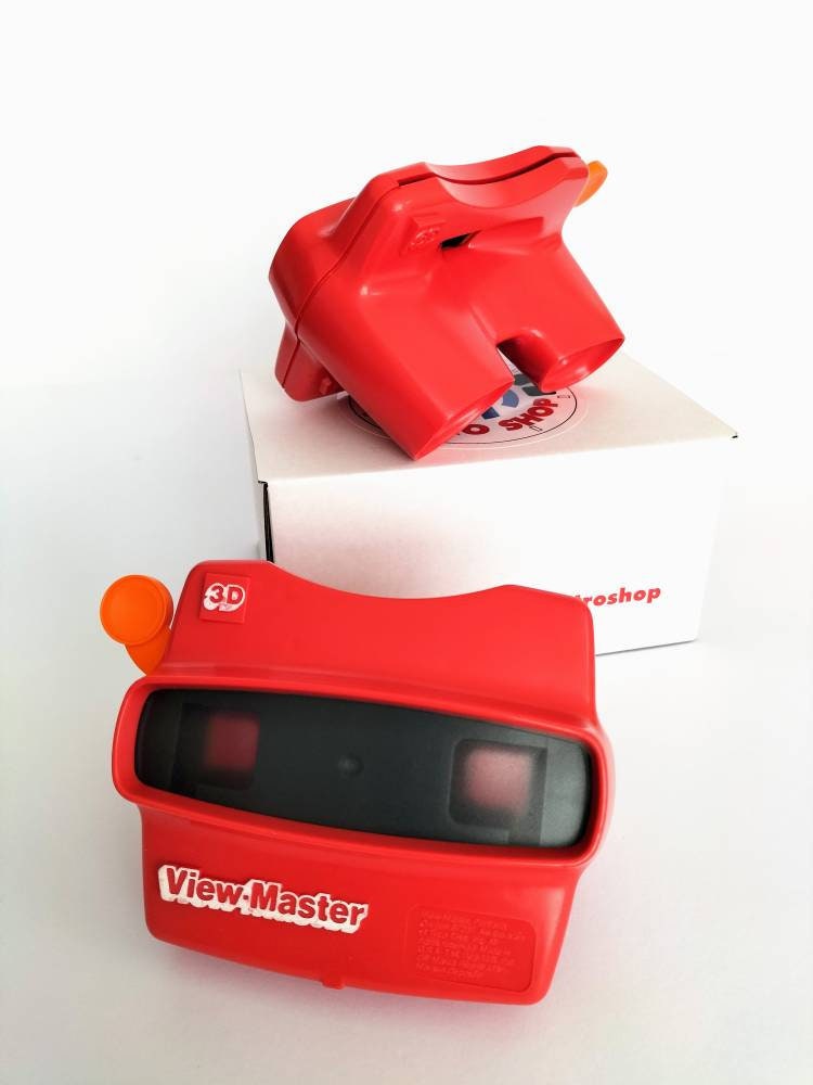 1990s Red Tyco VIEW-MASTER Model L 3D Viewer in New Designed Box - Etsy ...