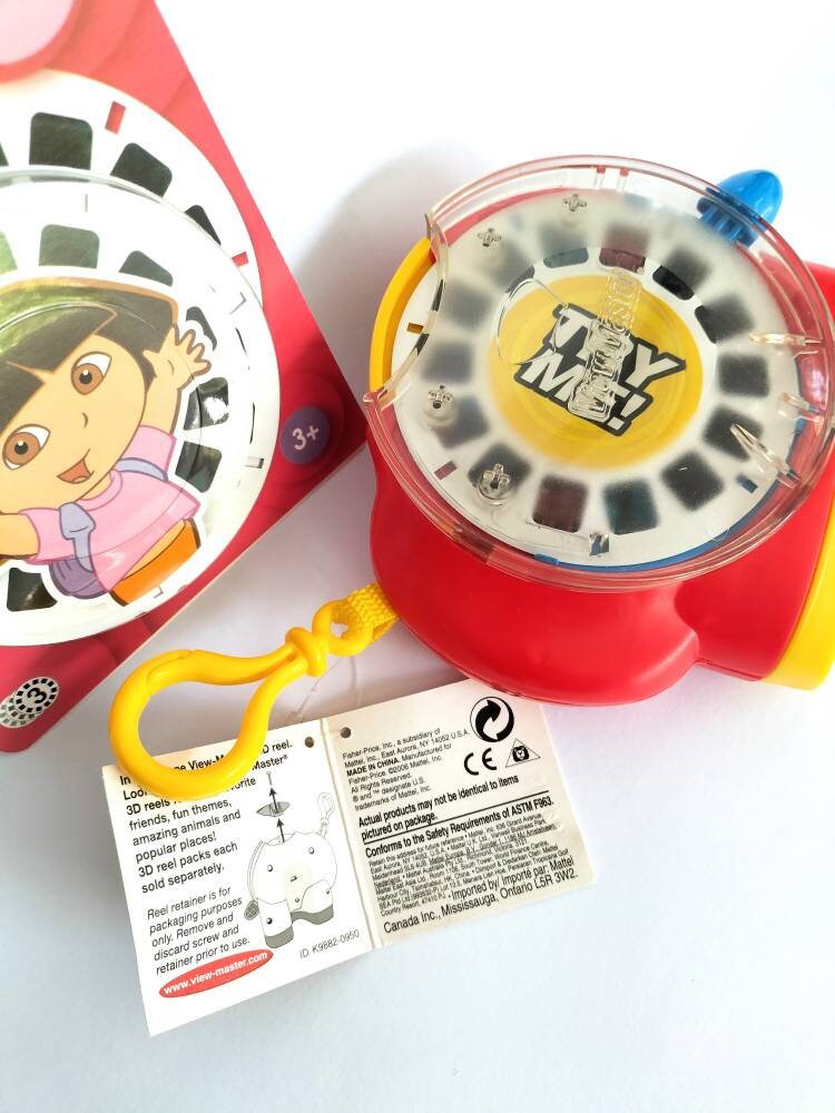 2006 Fisher-price VIEW-MASTER 3D Viewer and New Nickelodeon DORA the ...