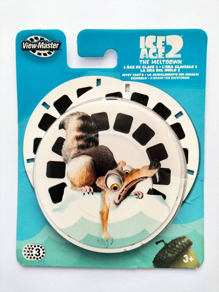 2006 ICE AGE 2 the Meltdown Mattel View-master 3D Reels Factory Sealed ...