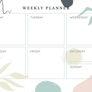 Weekly Premium Calendar, Chart for Wall Family Command Center, Dry ...