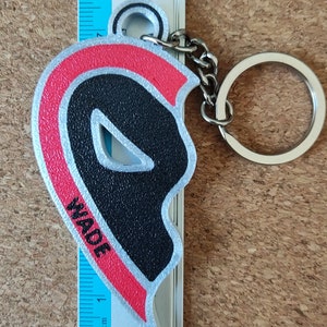 Personalised Deadpool and Wolverine Keyrings - Etsy