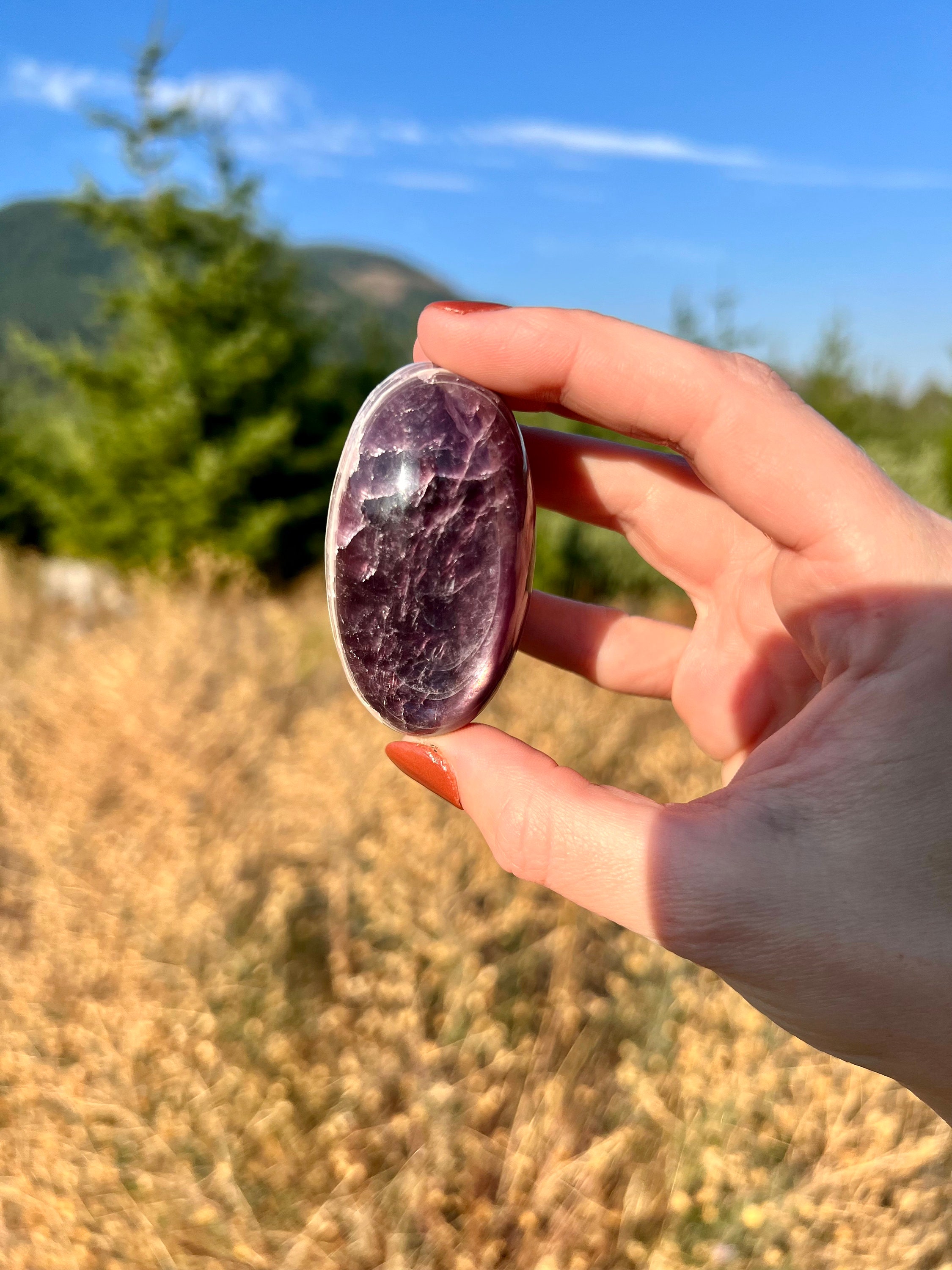 Gem Lepidolite Shiva - Etsy