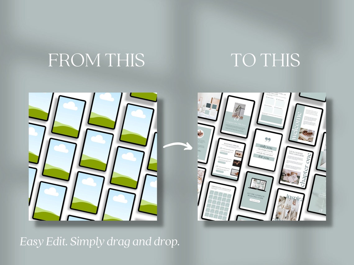 Canva Mockup Templates for Marketing and Promotion Etsy - Etsy
