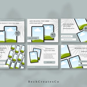 25 Device Frames Mockup Template | Editable and Customizable | Ideal ...