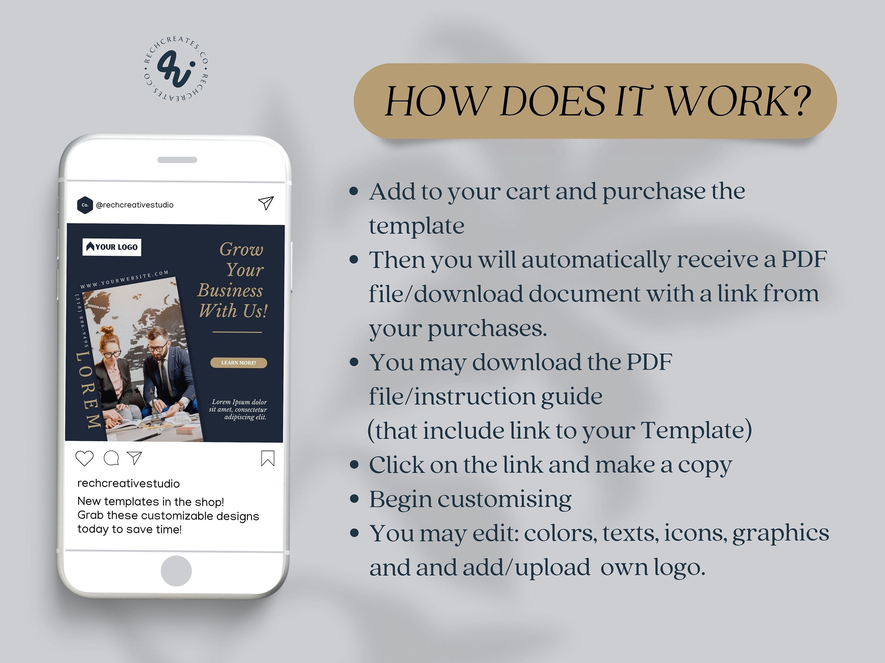 Hiring Recruitment Instagram Posts Canva Templates Customizable Job ...