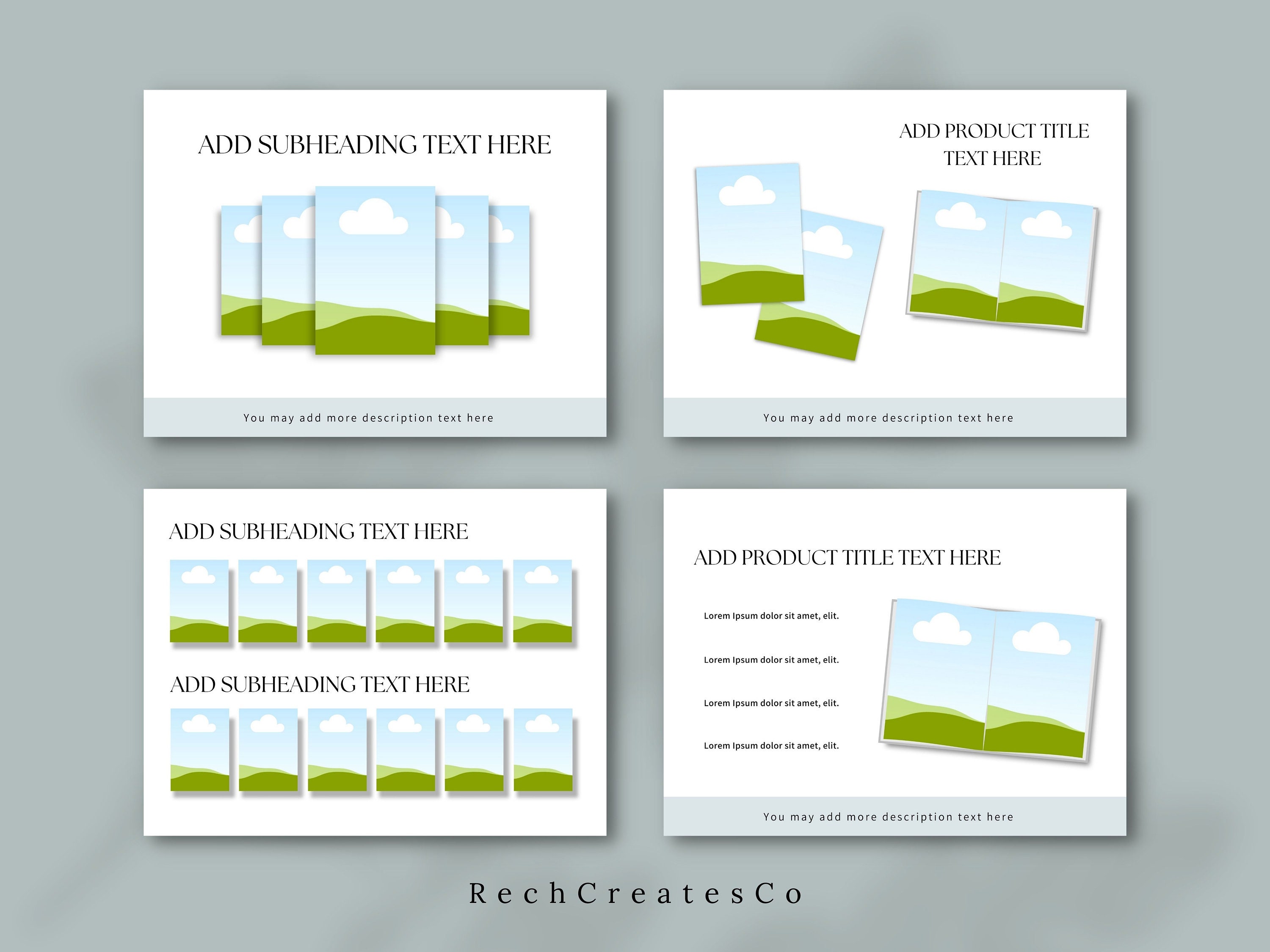 21 Etsy Listing Mockup Frames Template. Editable and Customizable ...