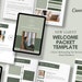 Editable New Client Welcome Packet, Welcome Pack, Service Business ...