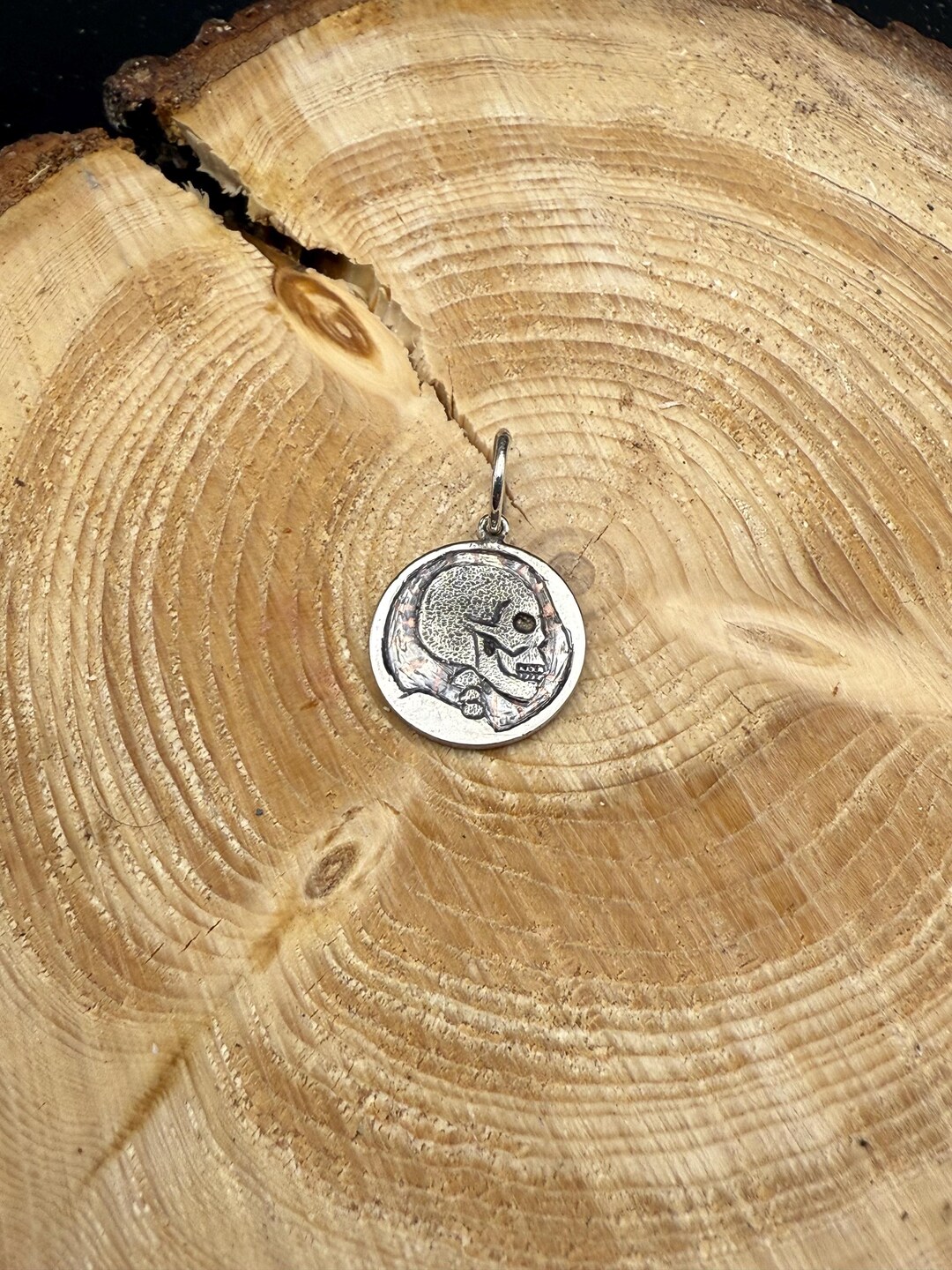 Original Hand Carved Hobo Nickel by Brendan Davidson Skull Skeleton - Etsy