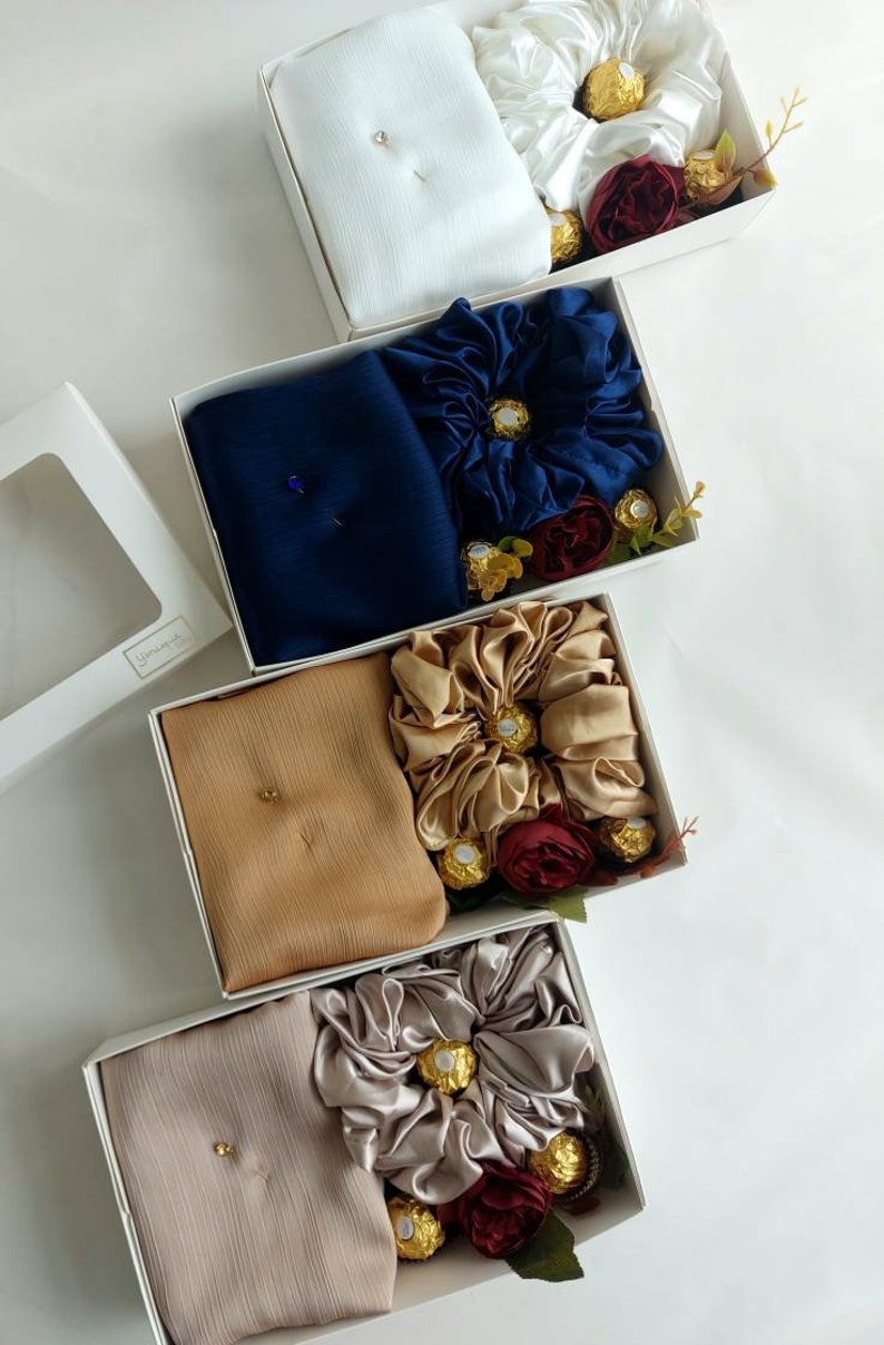 Eid Hijab Gift Box,scarf Gift Box,scrunchie Gift,graduation,islamic ...