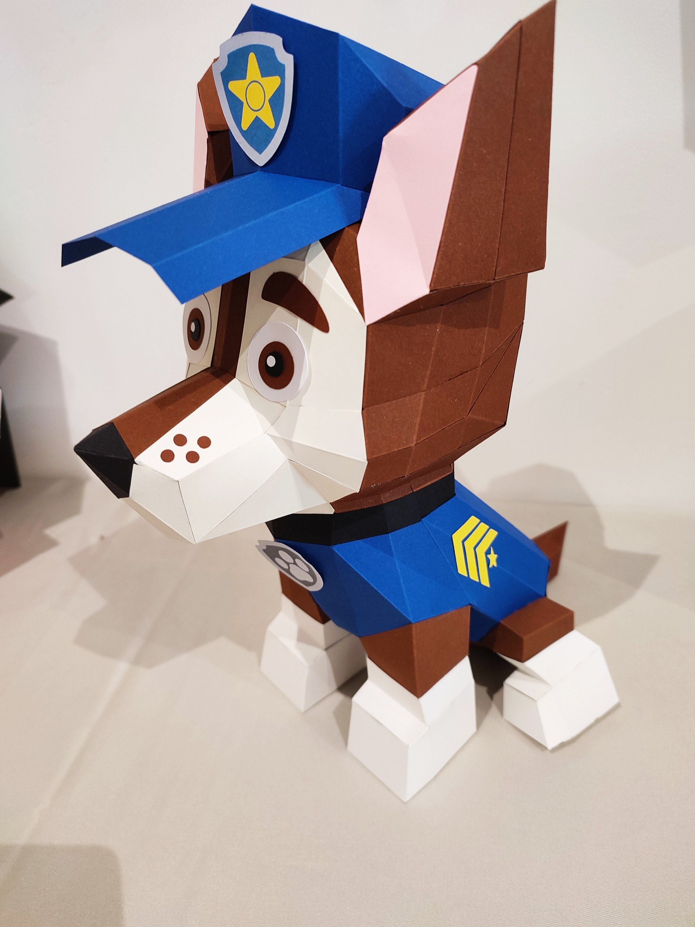 Chase PAW PATROL PAPERCRAFT - Etsy