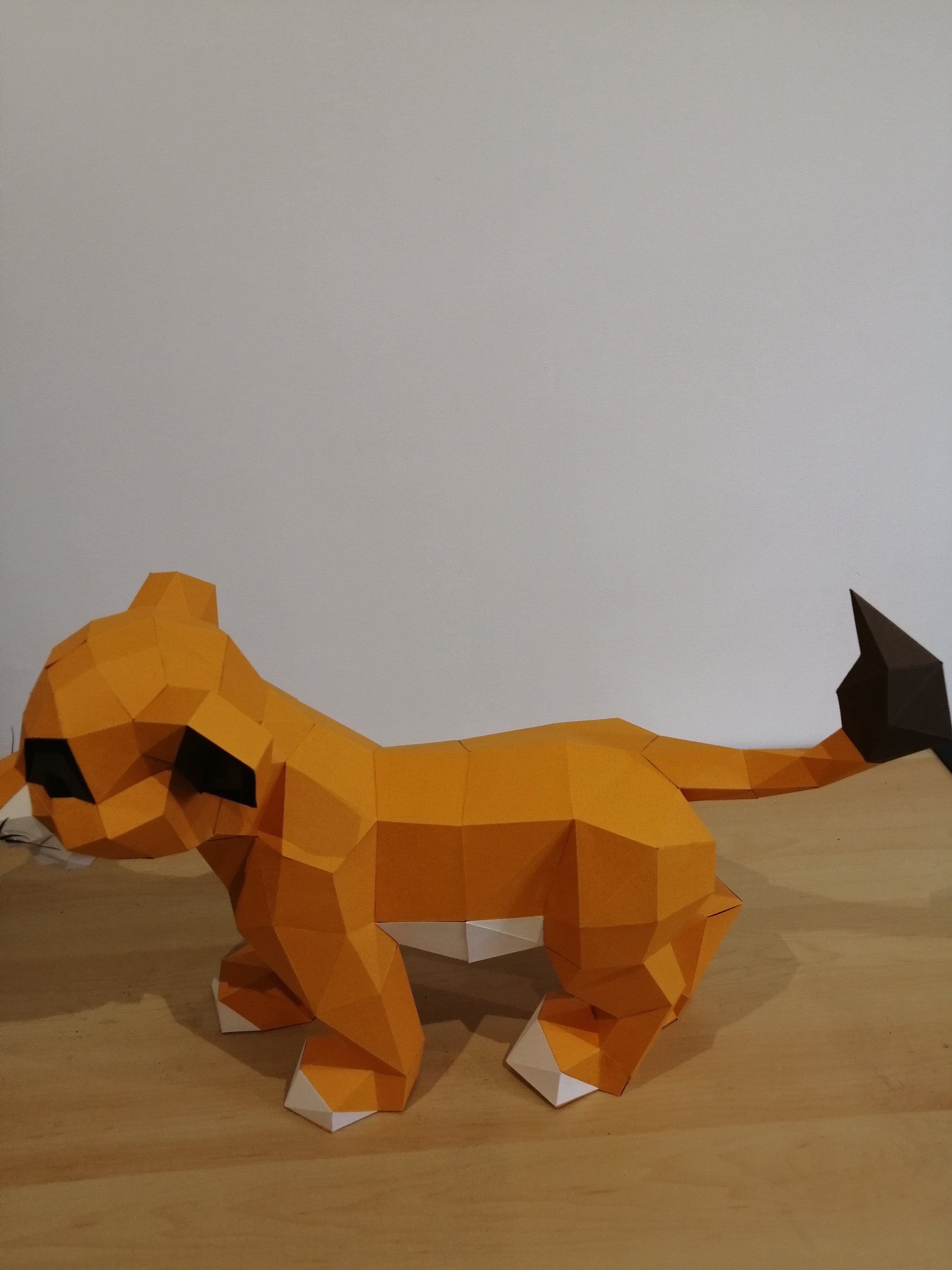 SIMBA REY LEÓN Papercraft - Etsy México