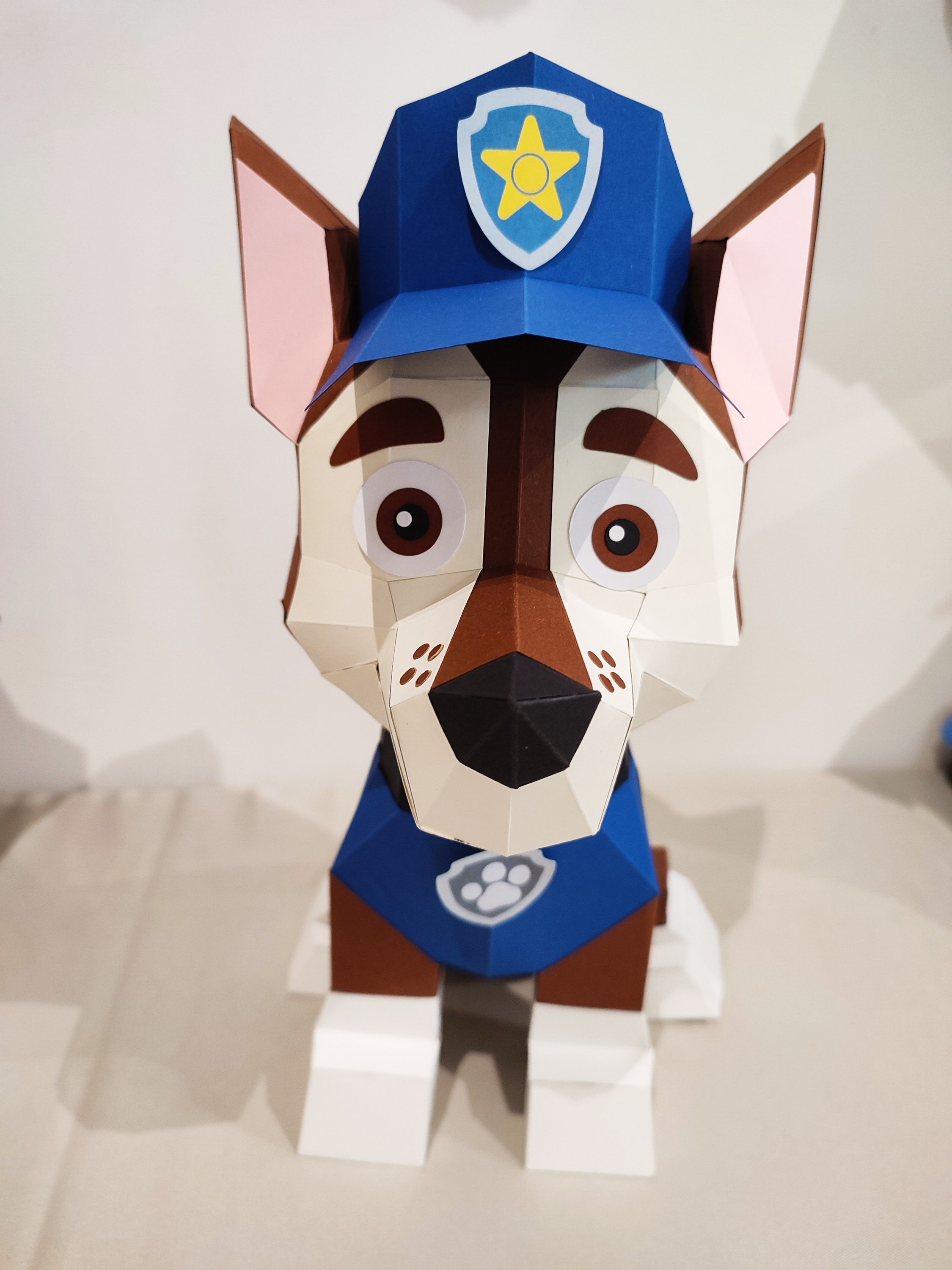 Chase PAW PATROL PAPERCRAFT - Etsy