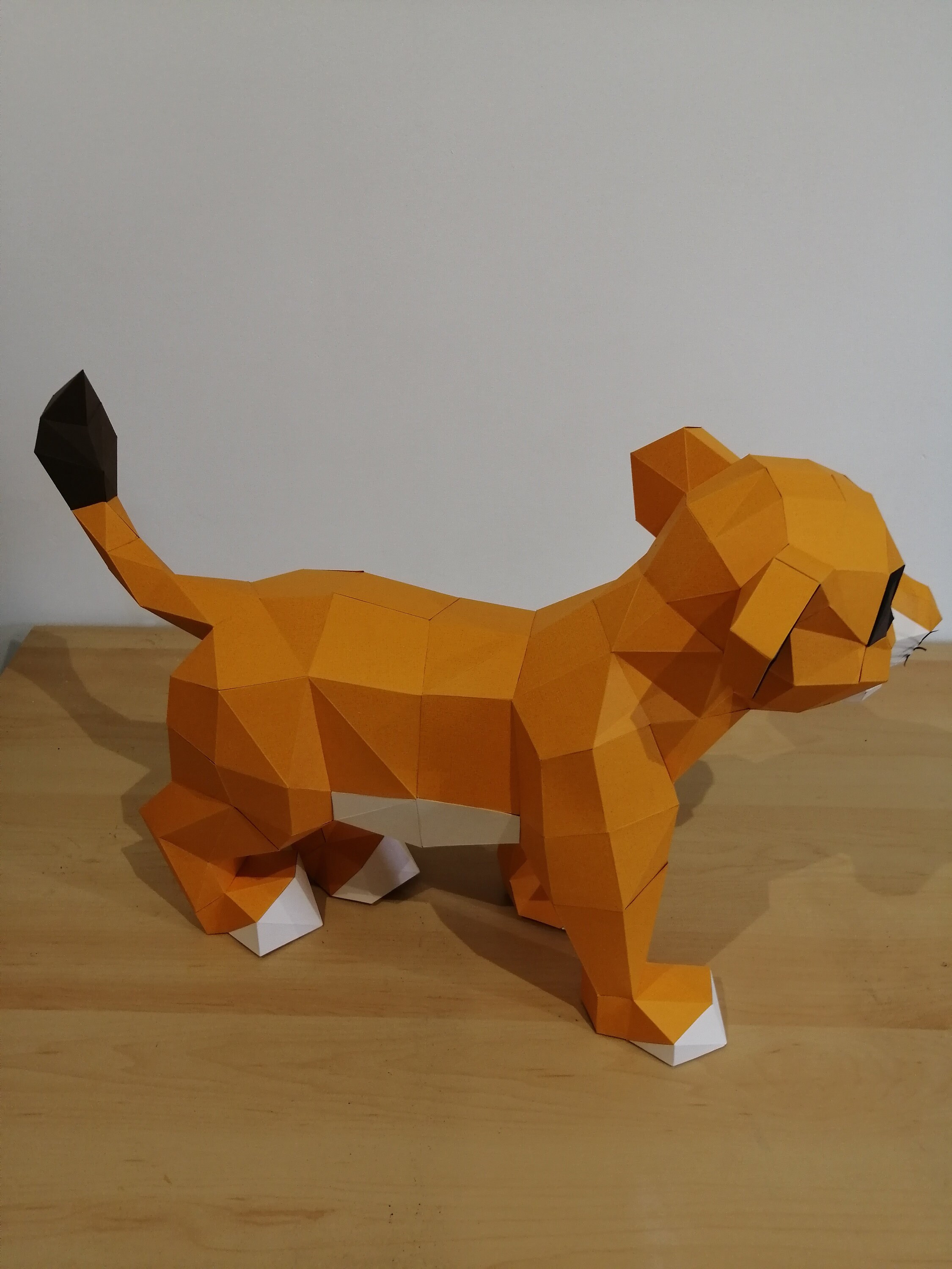 SIMBA REY LEÓN Papercraft - Etsy México