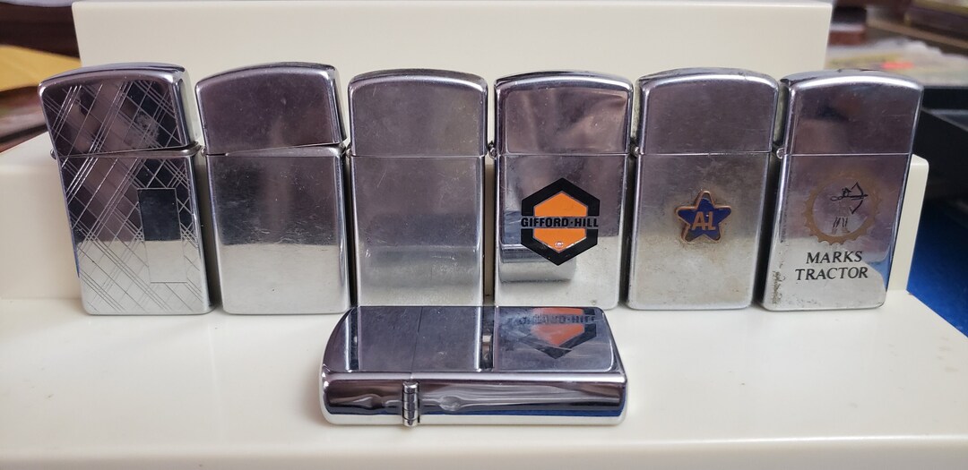 Vintage Ladies Zippo Lighters 7 Pc.lot - Etsy