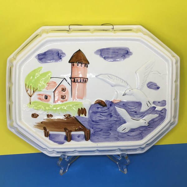 Ceramic Wall Seagulls - Etsy