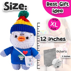 MODDA Penguin Amigurumi Crochet Kit for Beginners , Gift for Kids ...
