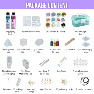 Modda Epoxy Resin Kit With Video Course for Beginners, Includes Epoxy ...