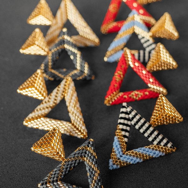 Delica Bead Earrings - Etsy