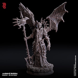 Archdevil Belthiax / the Shadow Conclave / Flesh of Gods / Miniatures - Etsy