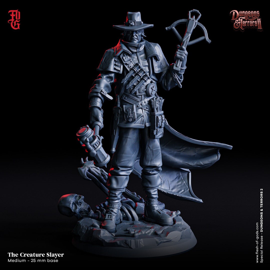 The Creature Slayer / Dungeons & Terrors 2 / Flesh of Gods / Miniatures ...