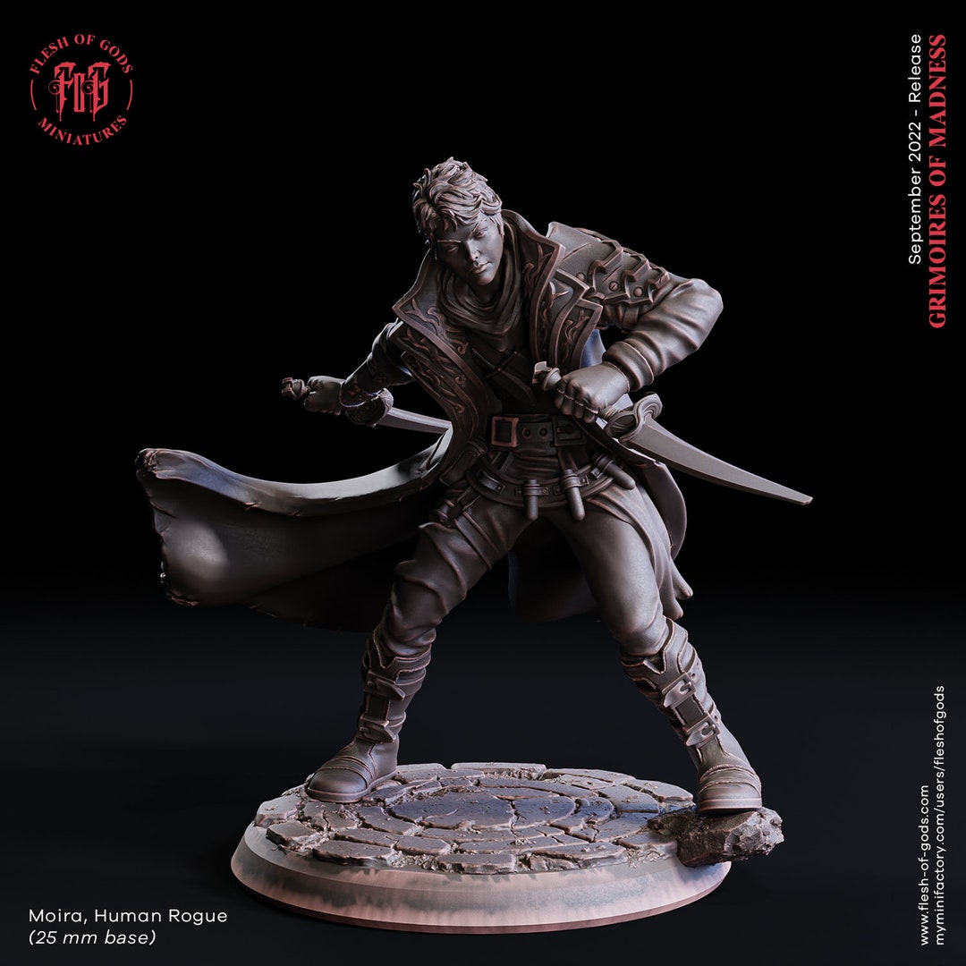 Moira Silverblade the Rogue / Grimoires of Madness / Flesh of Gods ...
